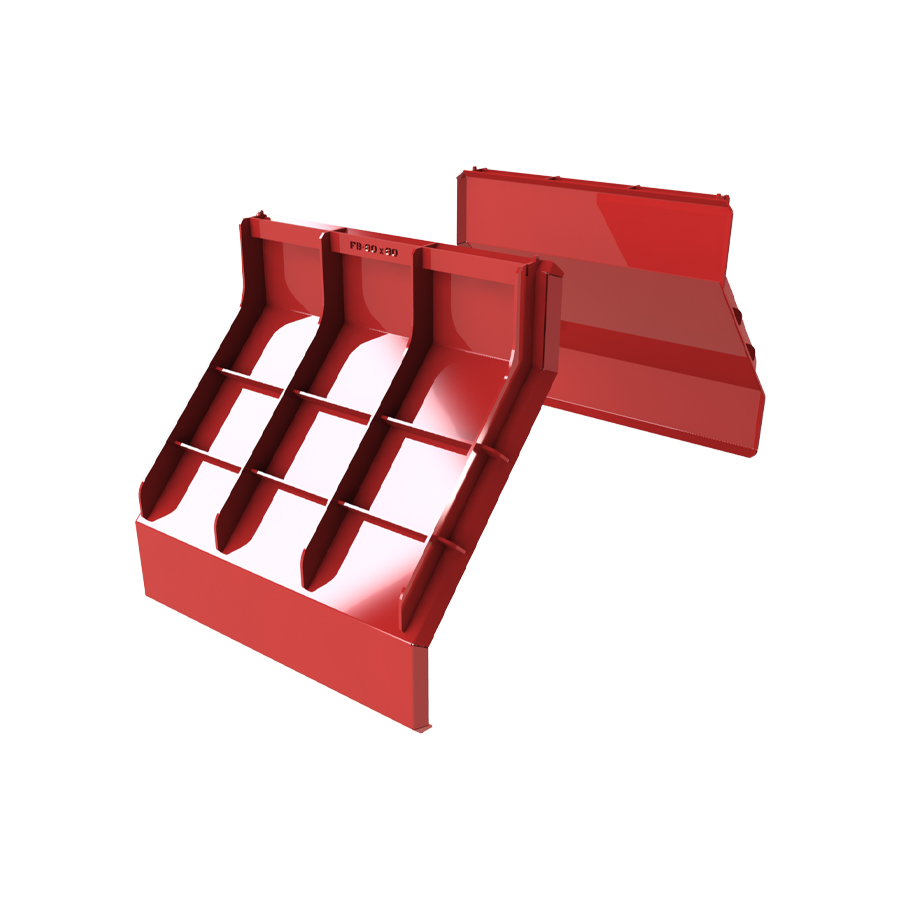 Foot Concrete Block Mould 80-80 - BETONMOULDS